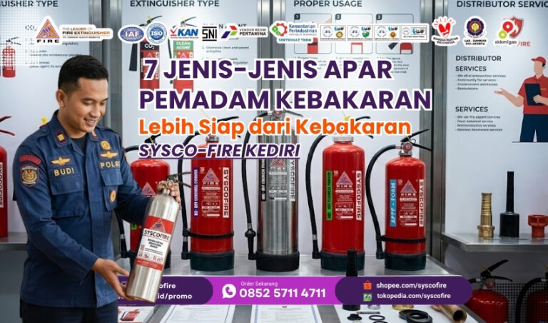 Tabung Pemadam Kebakaran: Jenis, Fungsi, dan Panduan Lengkap - Sysco ...